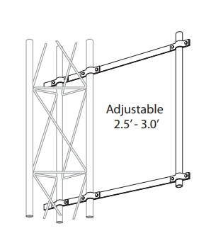 25G Side Arm Bracket - SA253UA – Southern Tower Sales
